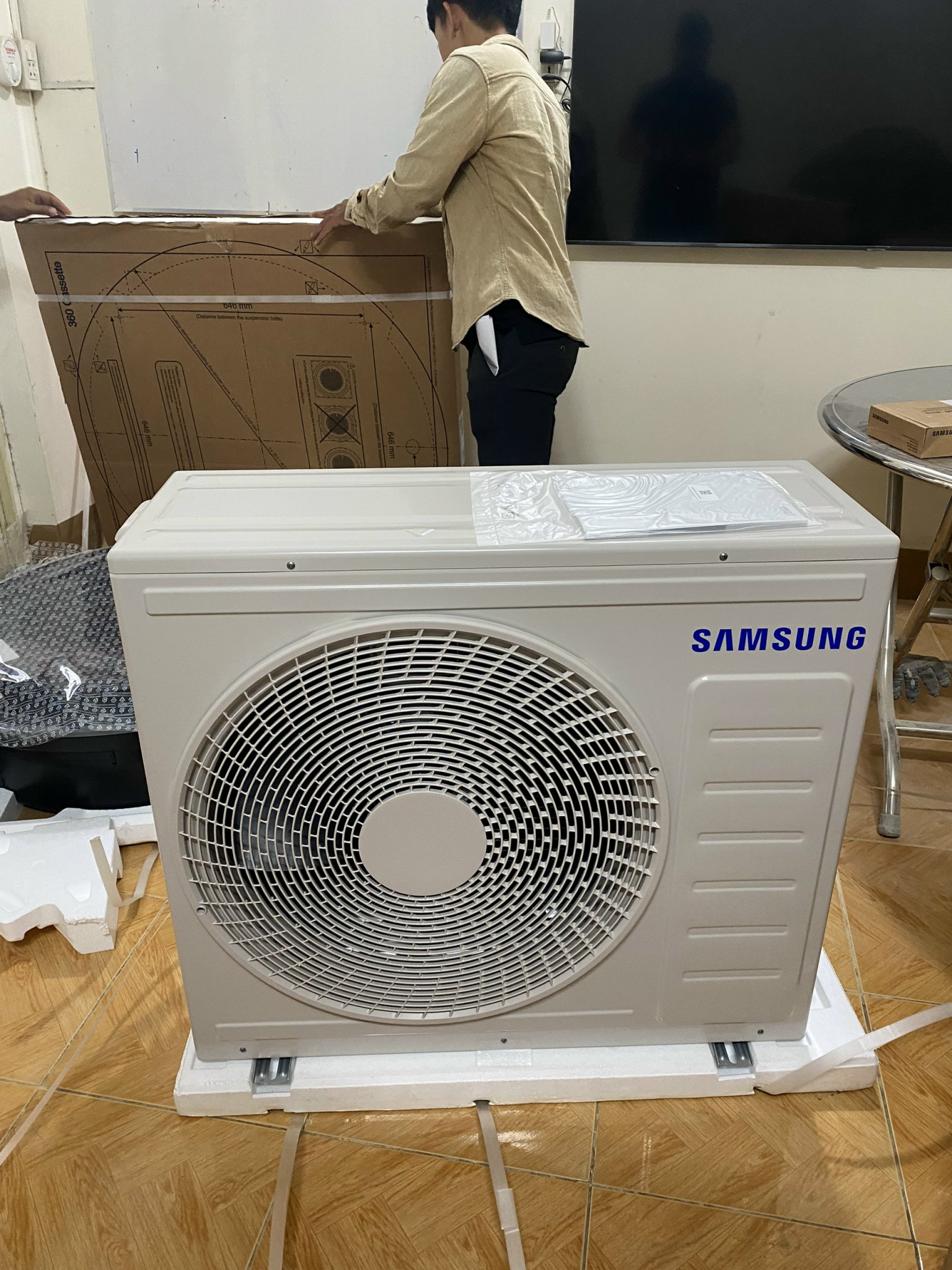 Máy lạnh âm trần 360 độ Samsung AC071TN4PKC/EA Inverter 3.0 HP (3 Ngựa)